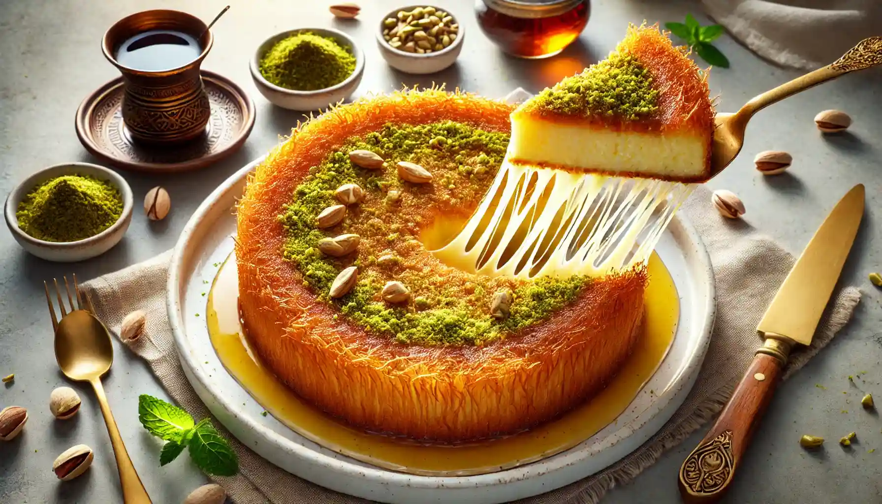 معرفی خوراکی کنافه (Kunafa) | مشاورین املاک کالیفرنیا